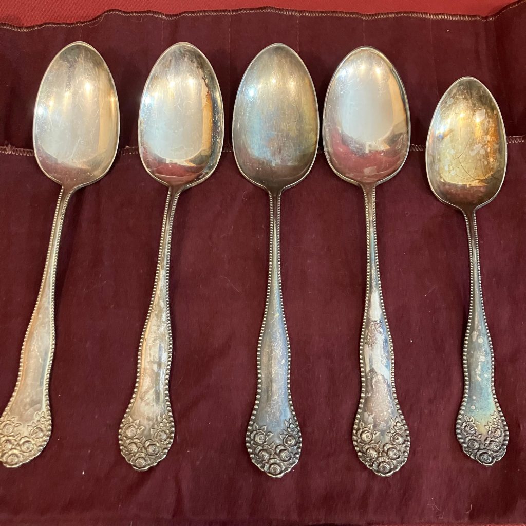 6 Antique Spoons